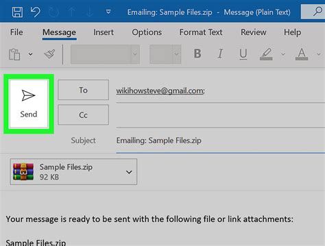 How To Email A Zip File Quick Steps For Compressed Folders