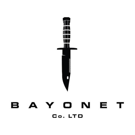 Baioneta Vetor Premium