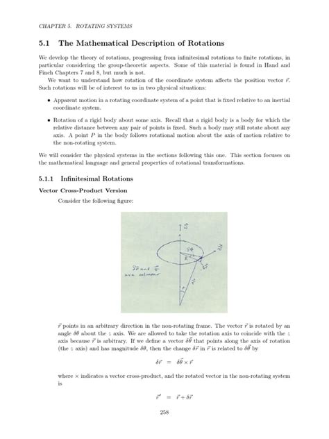 Infentesimal Rotations1 Pdf Tensor Euclidean Vector