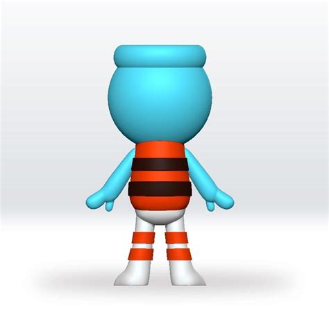 3d Printable Finn 3d Stl Model Dandys World Stl File 3d Model Fanart By Fnflab