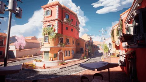 Town By Ying Liu R Imaginarycityscapes