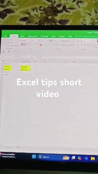 Exceltips Ytshorts Ytshortsindia Viralvideo Videoshort Minivlog Youtube