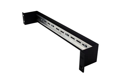 Single 1U DIN Rail Rack Mount Kit – Grid Connect