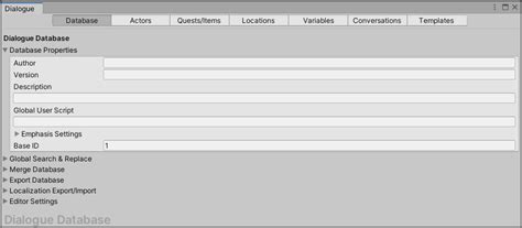 Dialogue System For Unity 教學