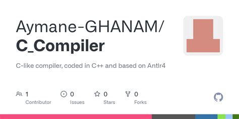 Github Aymane Ghanamccompiler C Like Compiler Coded In C And Based On Antlr4