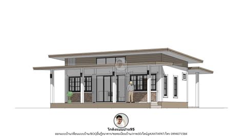โมเดริ์น แท้ ๆ โกดังแบบบ้าน95 รับเขียนแบบบ้าน ออกแบบบ้าน