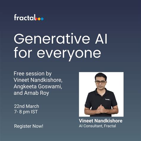 Fractal Analytics Academy On Linkedin Genai Generativeai Session Webinar