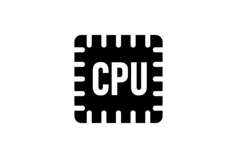 Computer Cpu Icon Vector Graphic By Sekitarief · Creative Fabrica