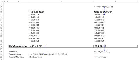 how to sum time in excel stack overflow