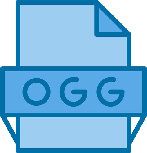 Ogg File Format Icon Vector Art At Vecteezy