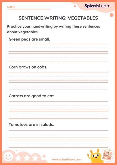 1st Grade Ela Handwriting Worksheets Free And Printable Splashlearn