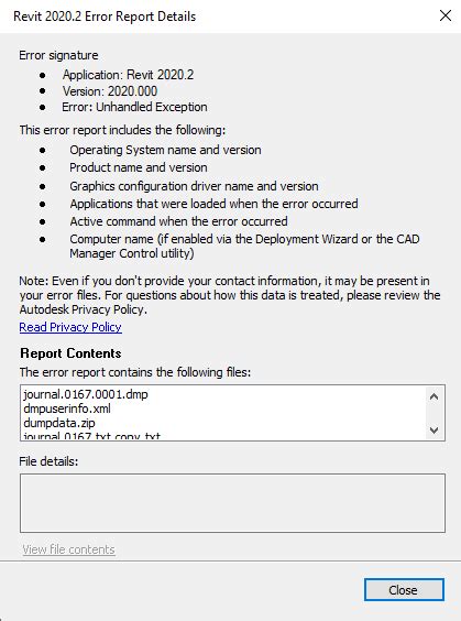 Revit Crashes After I Close Enscape Error Bug Reports And License