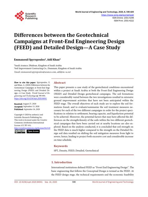 Differences Between The Geotechnical Campaigns At Pdf Borehole Geotechnical Engineering