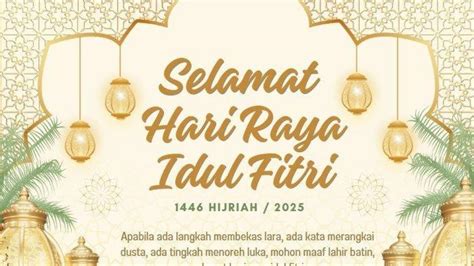 Resmi Diperpanjang Jadwal Libur Lebaran Idul Fitri 2025 Lengkap Cuti