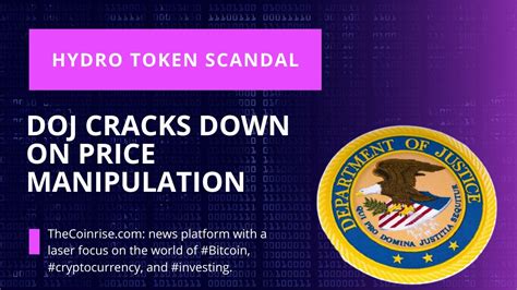 doj charges five for price manipulation of hydro token