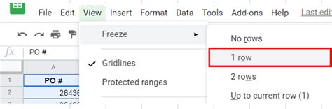 Vergrendel De Bovenste Rij Kop Bij Het Scrollen In Excel En Google Spreadsheets Hoe