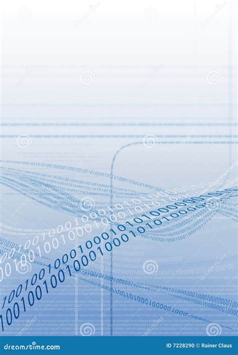 Binary Code 7 Stock Illustration Illustration Of Communication 7228290