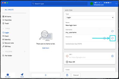 Username And Password Generator Bitwarden