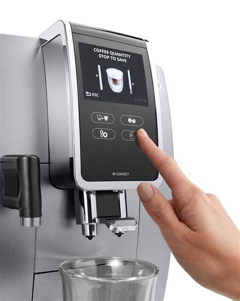 Automatic Espresso Machine 1450w Dinamica Plus Silver Delonghi