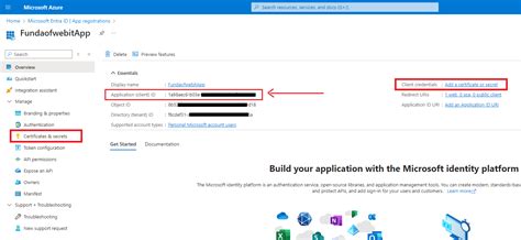 How To App Register In Microsoft Graph On Azure Portal