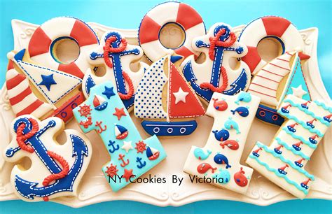 Birthday Nautical Cookies Or Candy Covered Oreo Nautical Etsy