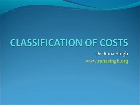 Module 1 Basics Of Costingppt