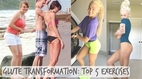 Glute Transformation My Top 5 Exercises Youtube