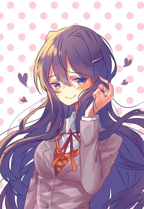 Fanart Doki Doki Yuri~ By Sweetmeloday Literature Club Literature