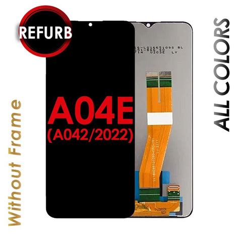 Lcd Assembly Without Frame For Samsung Galaxy A04e A042 2022