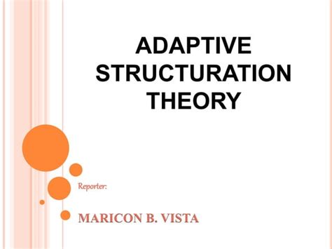 Adaptive Structurationpptx