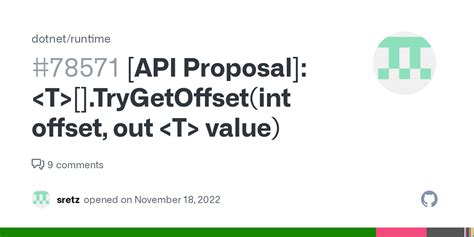 API Proposal TryGetOffset Int Offset Out Value Issue 78571
