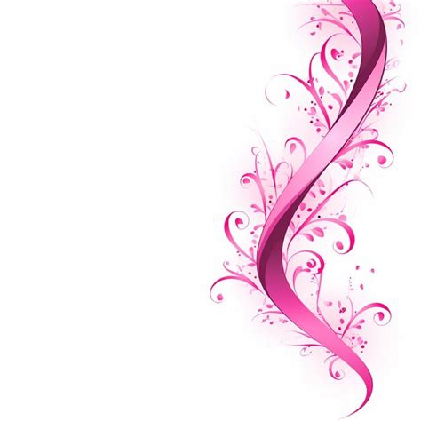 Premium Ai Image Pink Ribbon For Womens Health A Commitment To Wellness