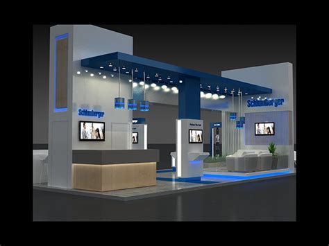 Schlumberger Stand On Behance
