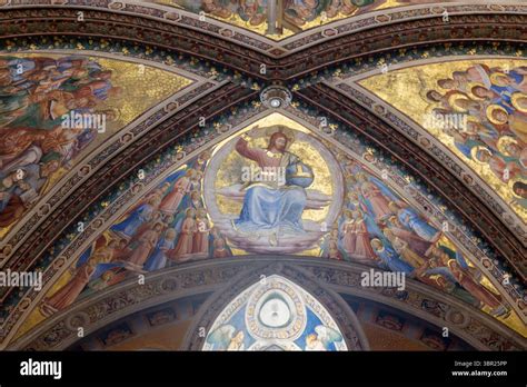 The Fresco By Fra Angelico In The Cappella Di San Brizio Duomo Di