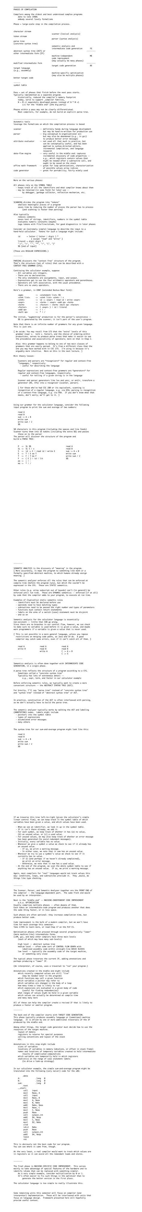 Pdf Phases Of Compilation Dokumen Tips