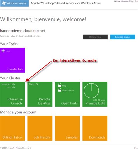 Apache Hadoop Für Windows Azure Mapreduce Mit Javascript Sascha