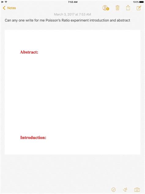 Solved Can Any One Write For Me Poissons Ratio Experiment