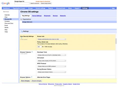 Chrome OS Management Console Brings Improvements For Businesses Ars Technica
