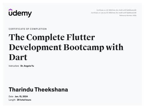 tharindu theekshana on linkedin udemycertificate