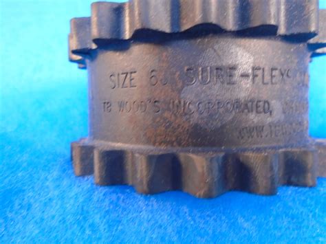 Nib Tb Woods 6j Sure Flex Sleeve Coupling Insert 6je Epdm Rubber 1yr Warranty Integrity