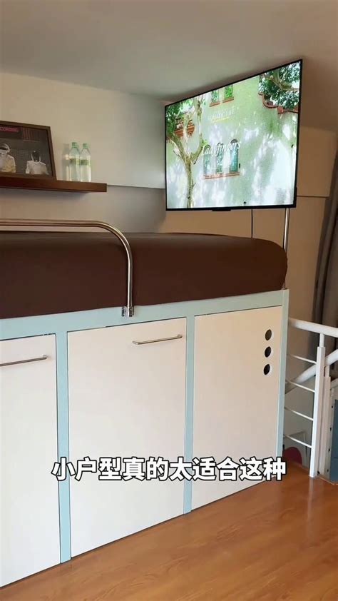 147k Views · 16k Reactions 小破床爆改儲物半高床 巨能收納️ 我把一張普通的實木小床，改成了巨能收納的儲物半高床半高床 儲物床 小戶型床 自制