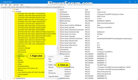 Remove Uninstall Entries For Apps In Windows Windows Forum
