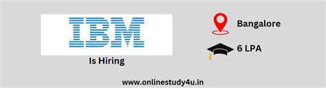 IBM Hiring Software Developer Kickstart Your Career At IBM OnlineStudy4U