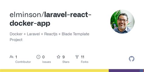 Github Elminsonlaravel React Docker App Docker Laravel Reactjs Blade Template Project
