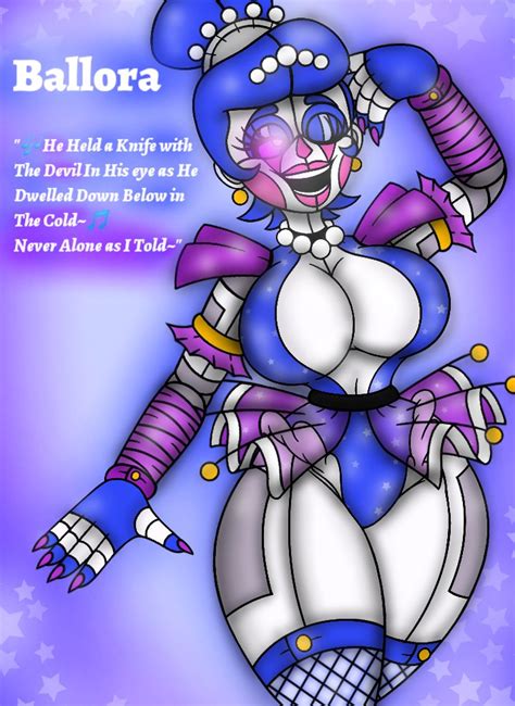 Rule 34 Animatronic Ballora Ballora Fnafsl Big Breasts Blue Hair