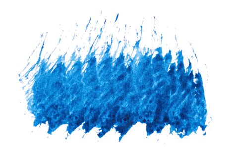 흰색 배경에 로고와 배너를 위해 분리된 파란색 추상 수채화 페인트 브러시 스트로크 텍스처 디자인 창의적 일러스트레이션 0명에