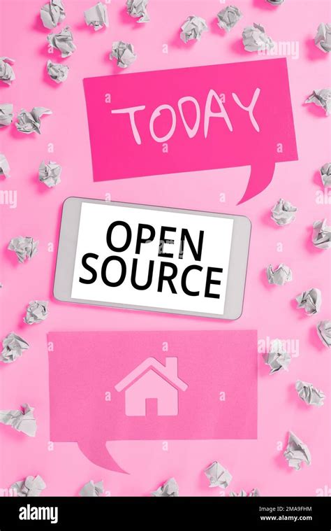 Writing Displaying Text Open Source Concept Meaning Denoting Software