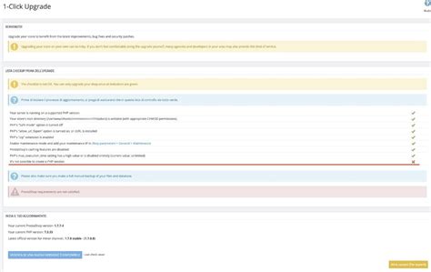 One Click Upgrade 4150 Its Not Possible To Create A Php Session