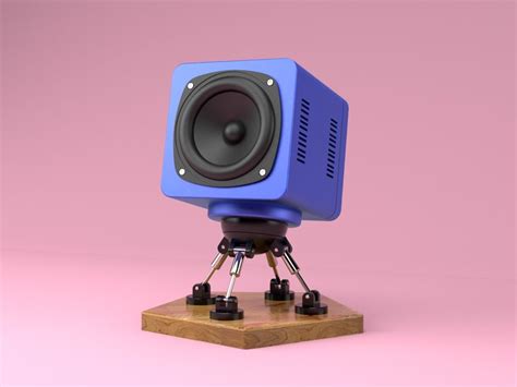 Speaker Robot Daily 3d Speaker Design Bluetooth Speakers Design