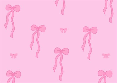 100 Pink Bows Wallpapers